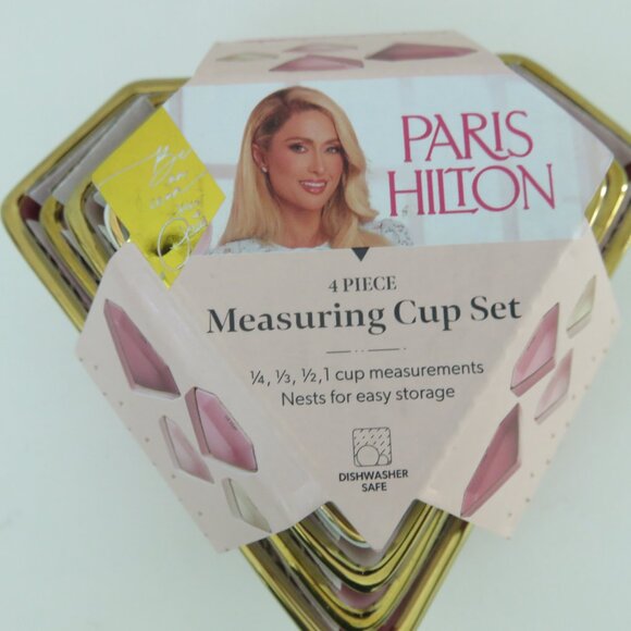 Paris Hilton | Kitchen | 5 Paris Hilton 4 Piece Measuring Cup Set ...